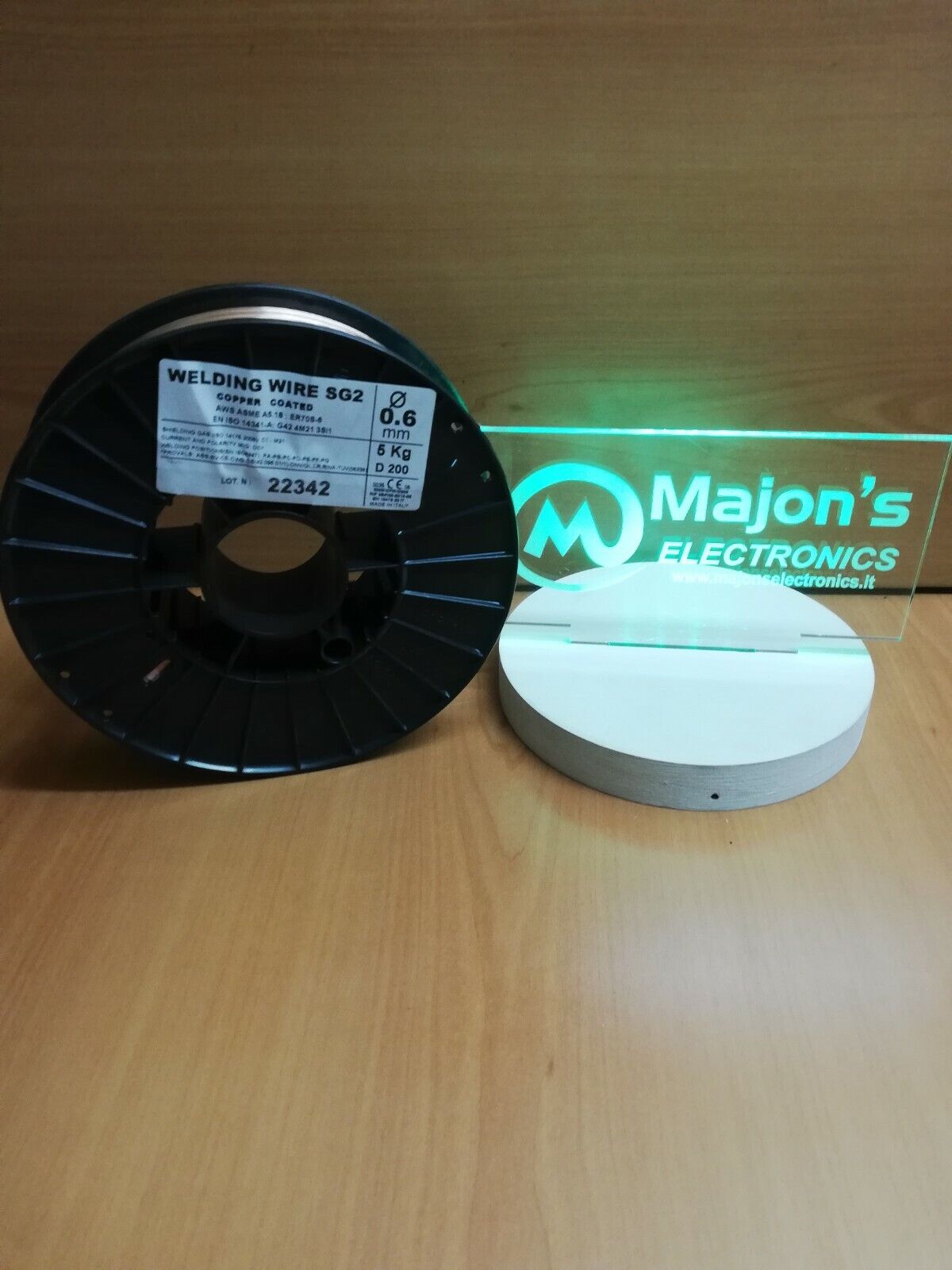 FILO PER SALDATURA SG2 FERRO KG 5 PER SALDATRICE A FILO MIG MAG A GAS ø ...